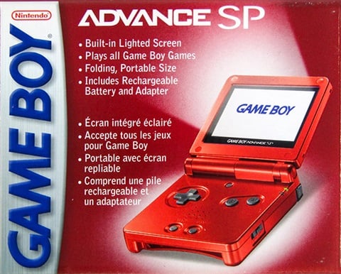 Gameboy Advance, SP AGS-001, Vermelho Fogo, Caixa - CeX (PT): - Buy, Sell, Donate